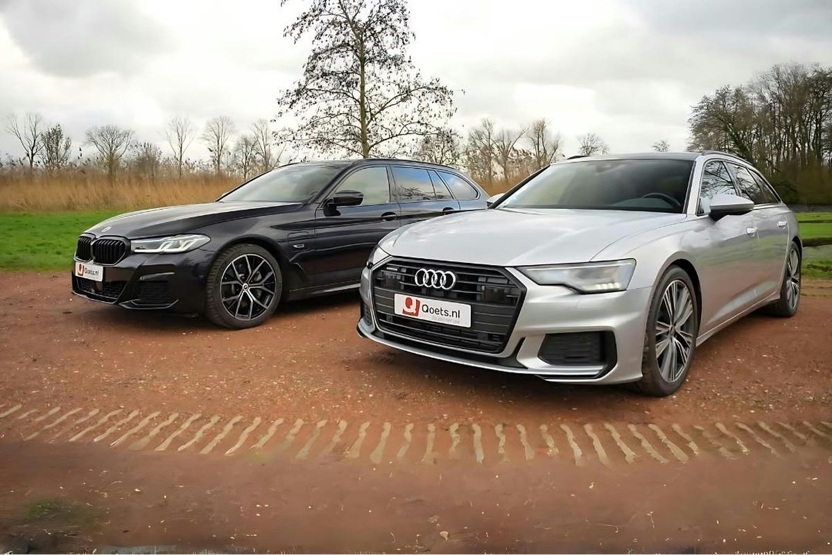 BMW 530e Touring vs Audi A6 Avant 50 TFSI e quattro | Qoets.nl - Jong ...